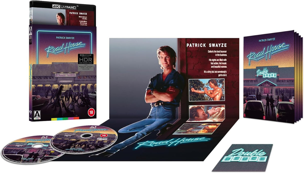 Road House (4K UHD, Limited Edition, Region Free/B) w/SLIP – Orbit DVD