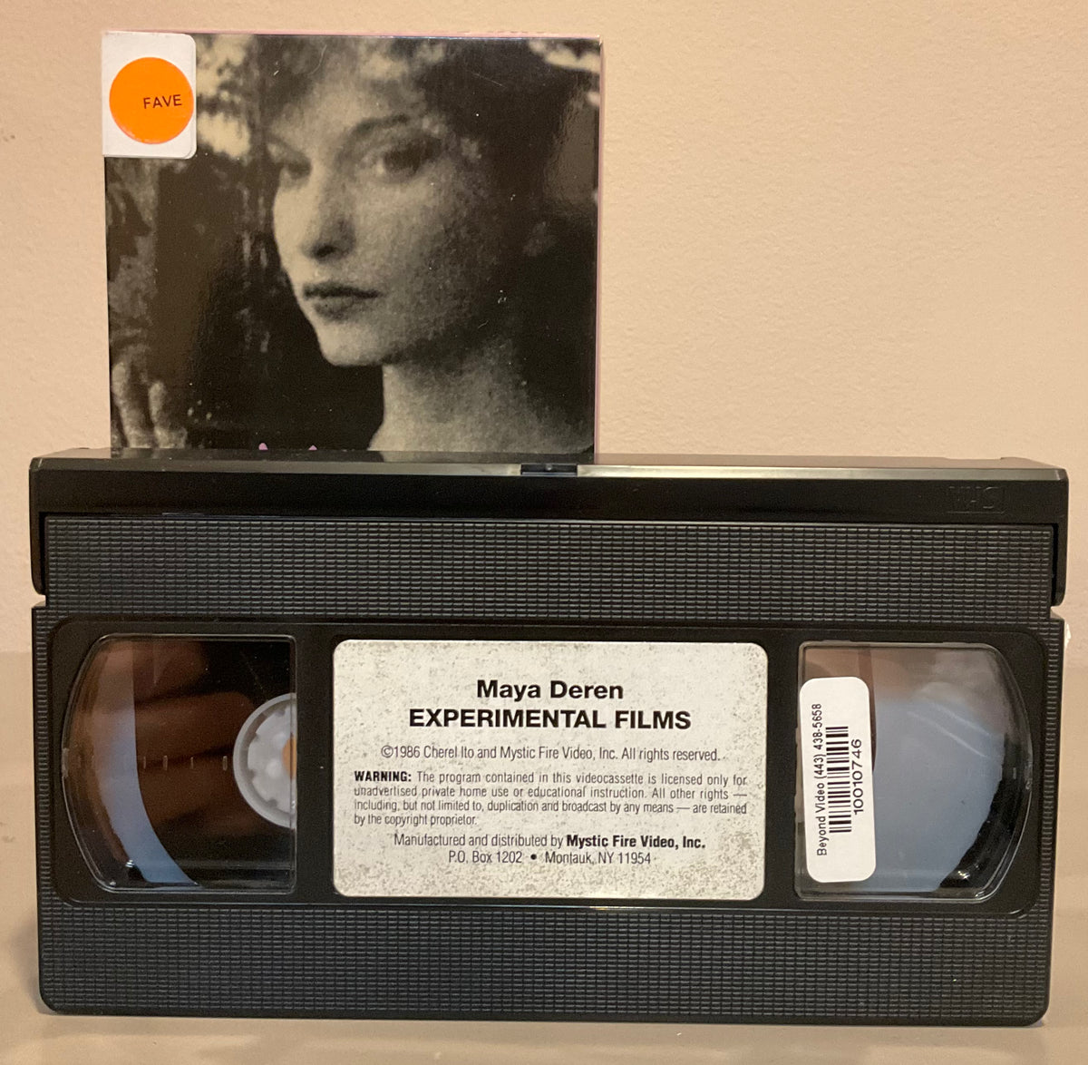 Maya Deren: Experimental Films VHS – Orbit DVD