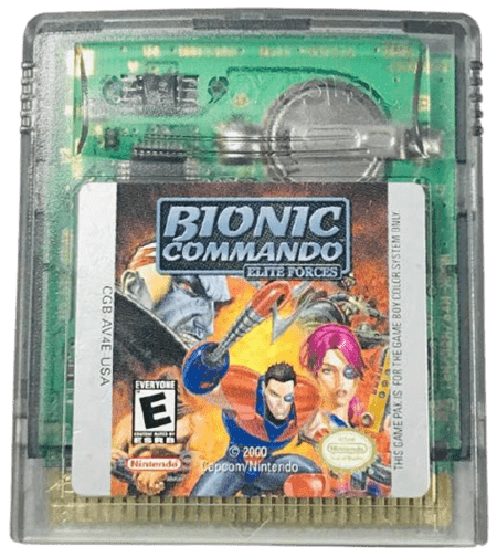 Bionic Commando Elite Force Gameboy Color LOOSE – Orbit DVD