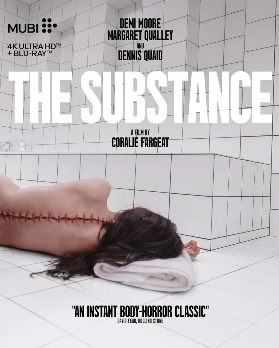 The Substance (4K UHD, Mubi) w/SLIP *slips not pristine – Orbit DVD