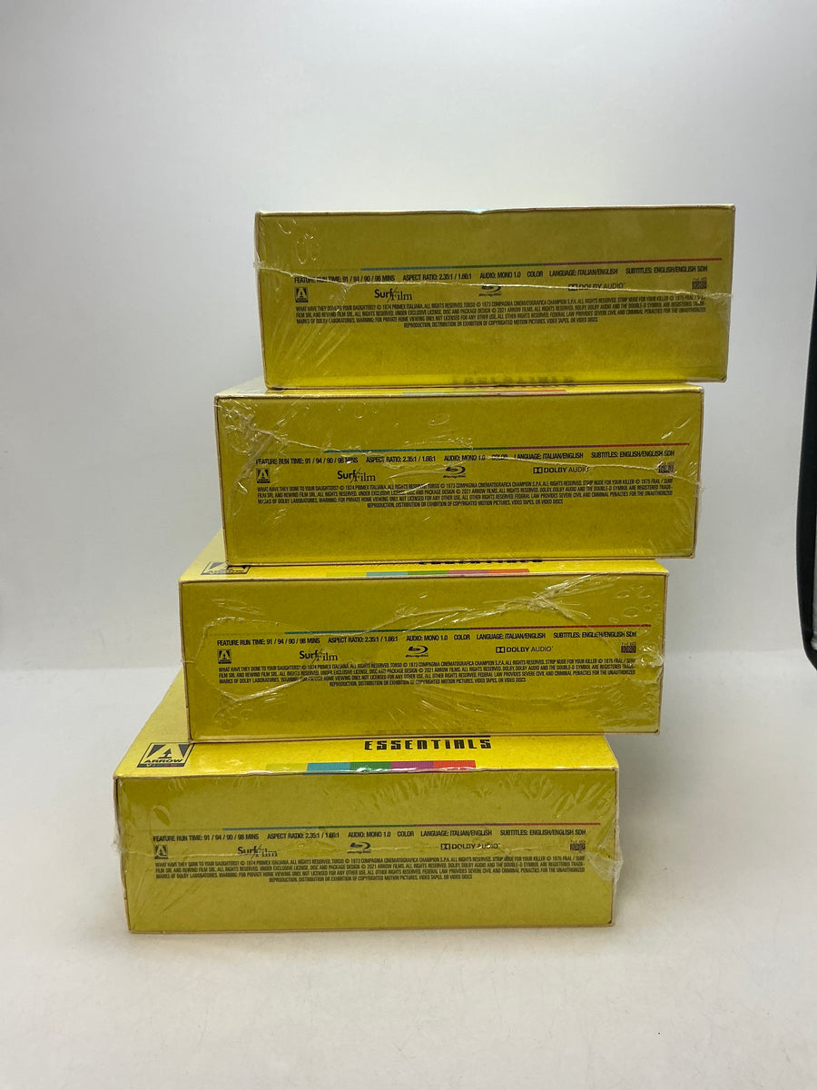 Giallo Essentials Vol. 2: Yellow Edition DAMAGED *See Note* – Orbit DVD