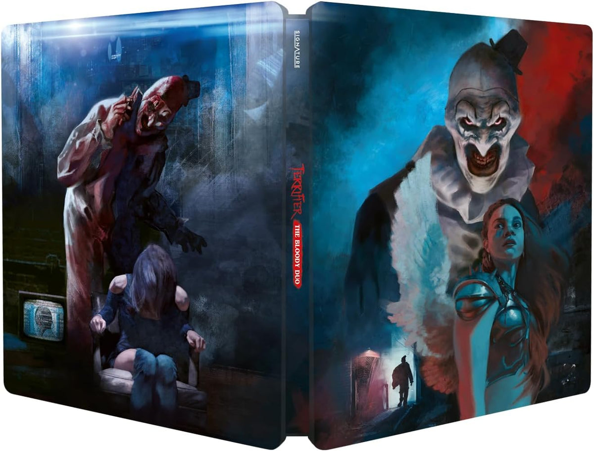 Terrifier: The Bloody Duo (4K UHD, UK Limited Edition Steelbook, Regio ...