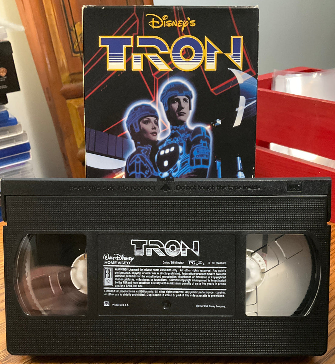 Tron (1982) VHS – Orbit DVD