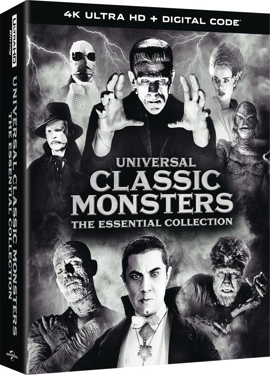 Universal Classic Monsters 8-Movie Collection (4K UHD) – Orbit DVD