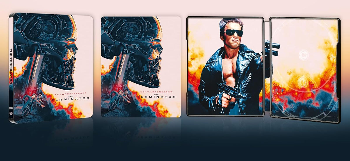 The Terminator (UK 4K UHD, 40th Anniversary Limited Edition Steelbook ...