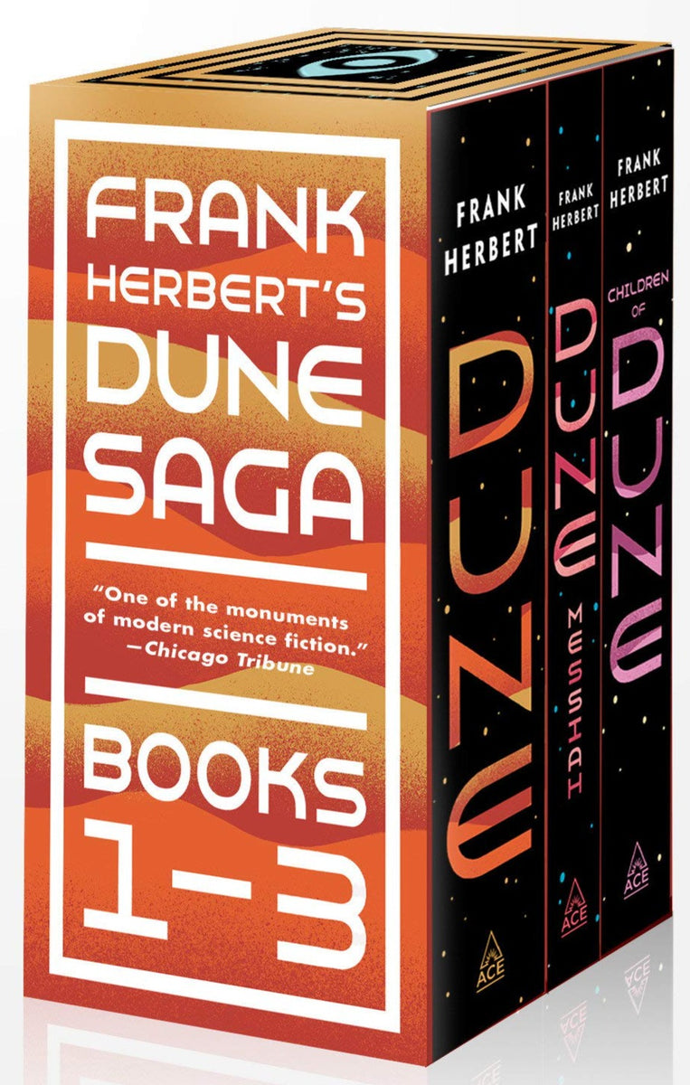 Frank Herbert's Dune Saga 3-Book Boxed Set – Orbit DVD
