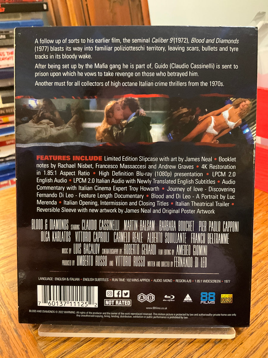 Blood And Diamonds Special Edition W/SLIP, BOOKLET & POSTER USED ...