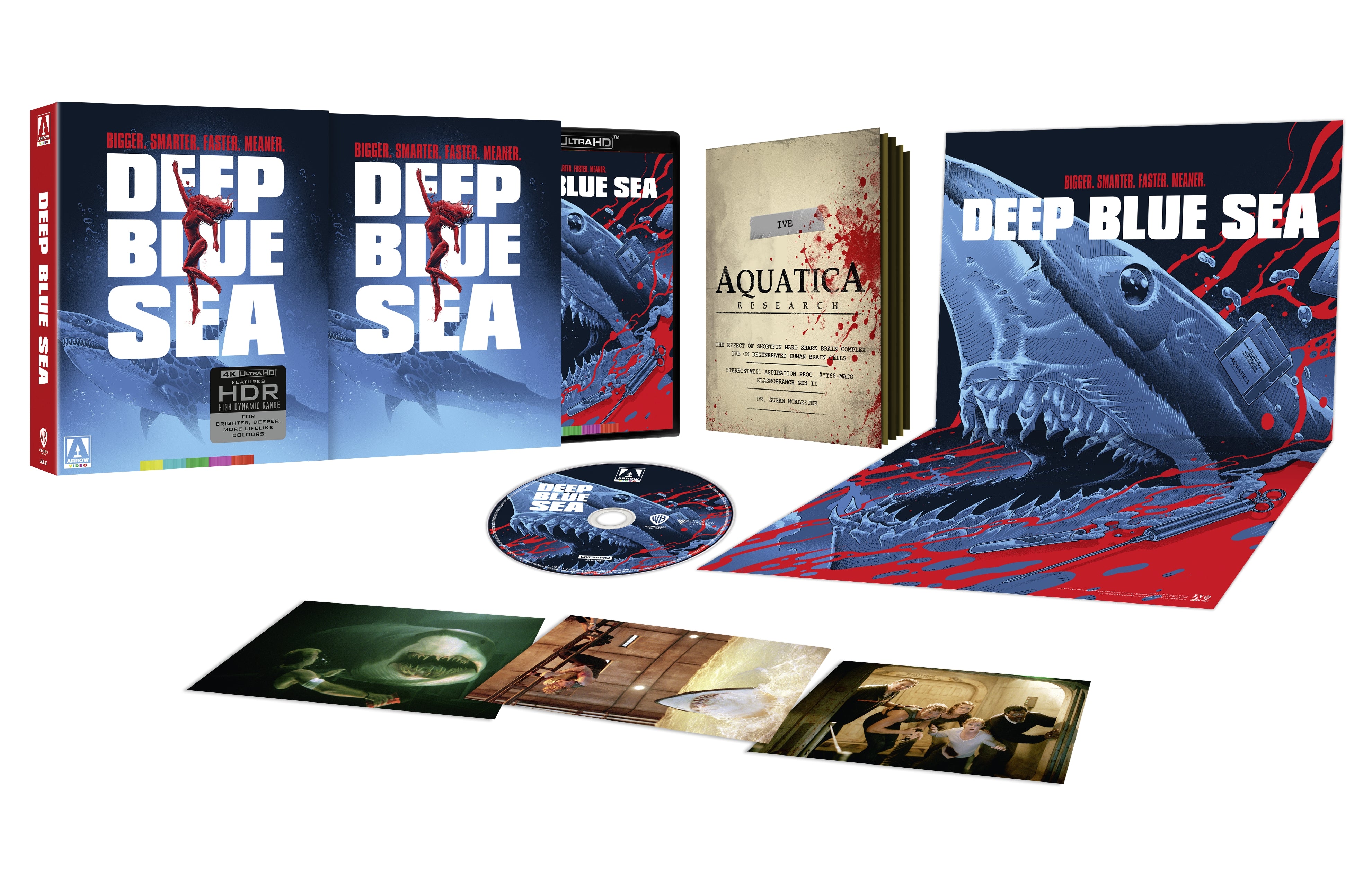 Deep Blue Sea (4K UHD, Limited Edition) – Orbit DVD
