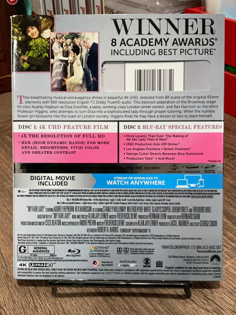 4K UHD – Orbit DVD