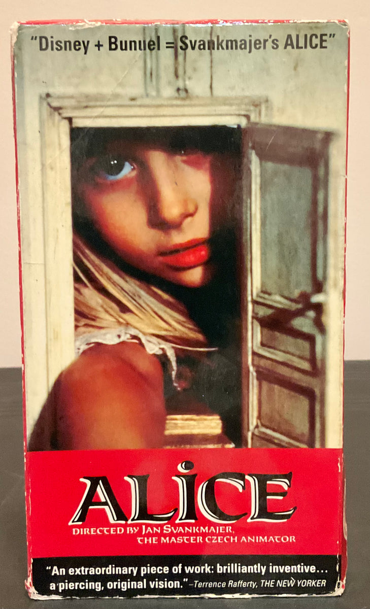 Jan Svankmajer's Alice VHS ***See Note*** – Orbit DVD