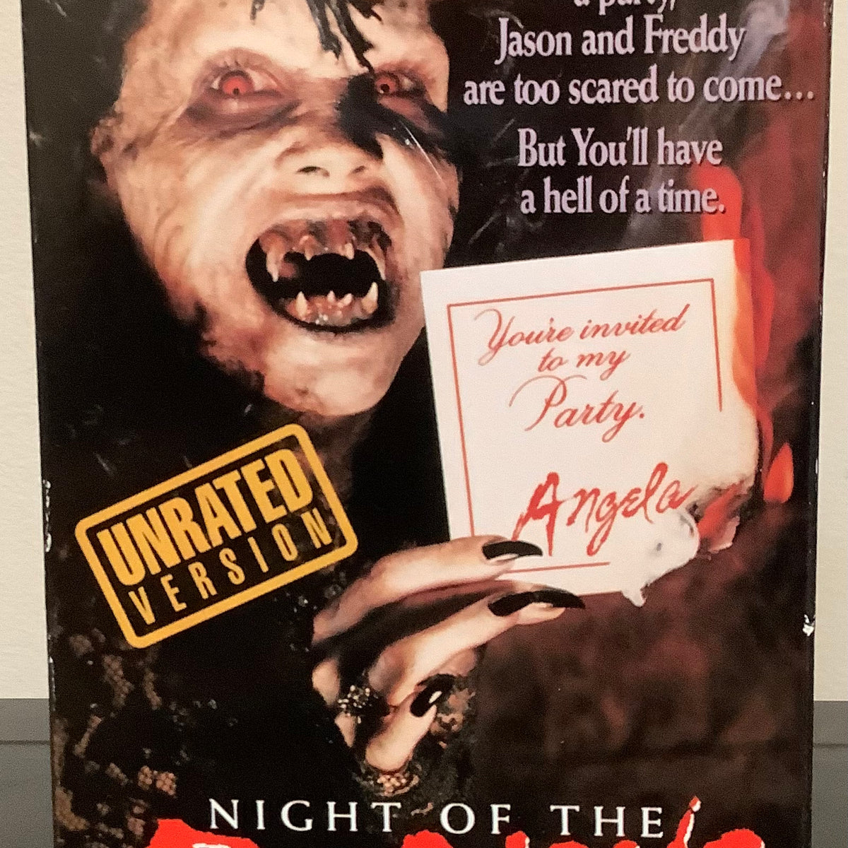 Night Of The Demons VHS – Orbit DVD