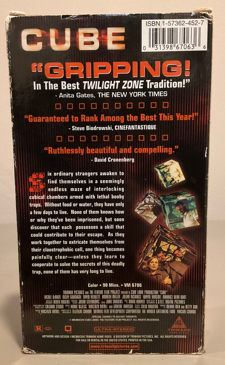 Cube VHS – Orbit DVD