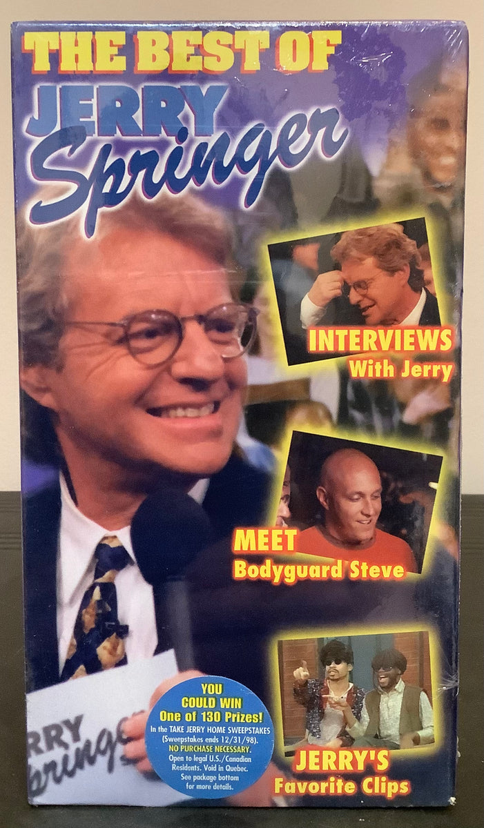 The Best Of Jerry Springer VHS SEALED – Orbit DVD