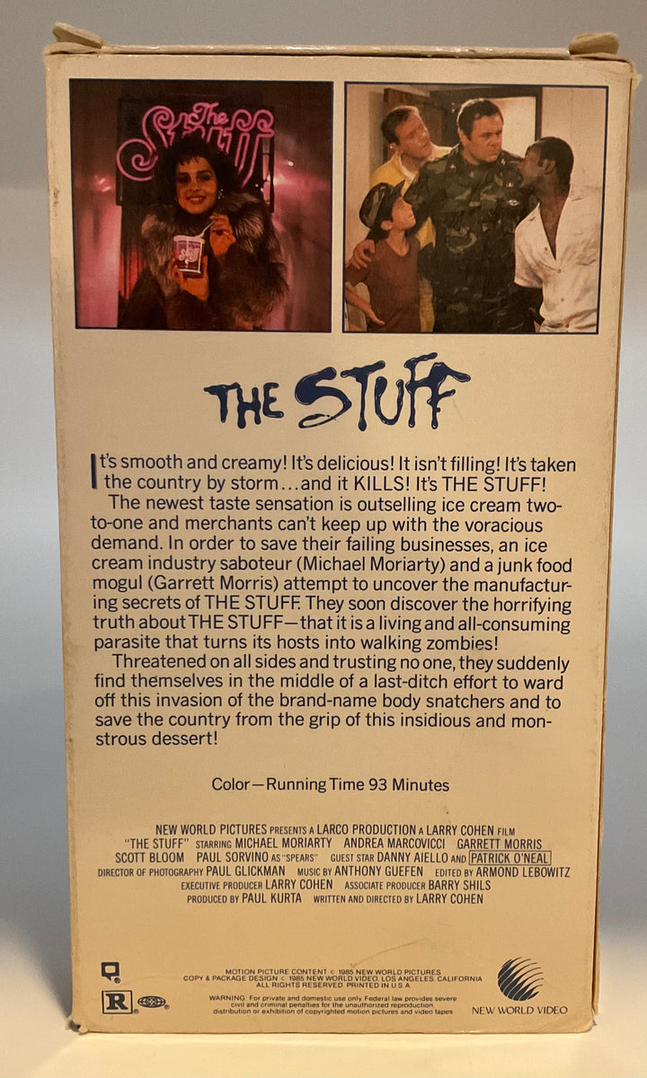 The Stuff VHS – Orbit DVD