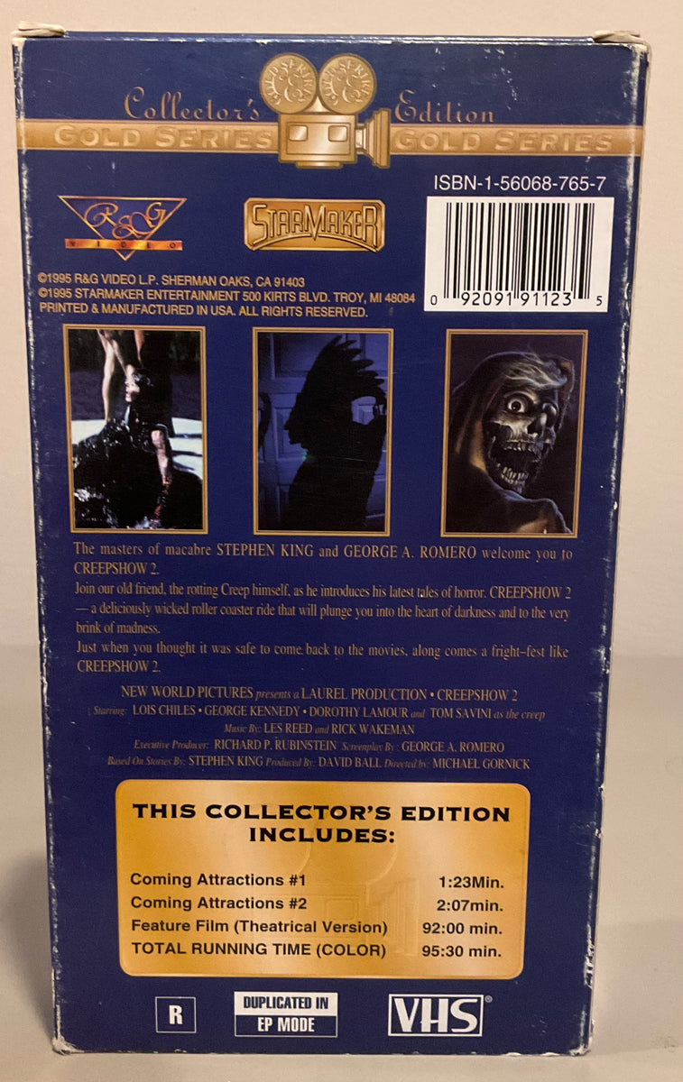Creepshow 2 (Starmaker) VHS – Orbit DVD
