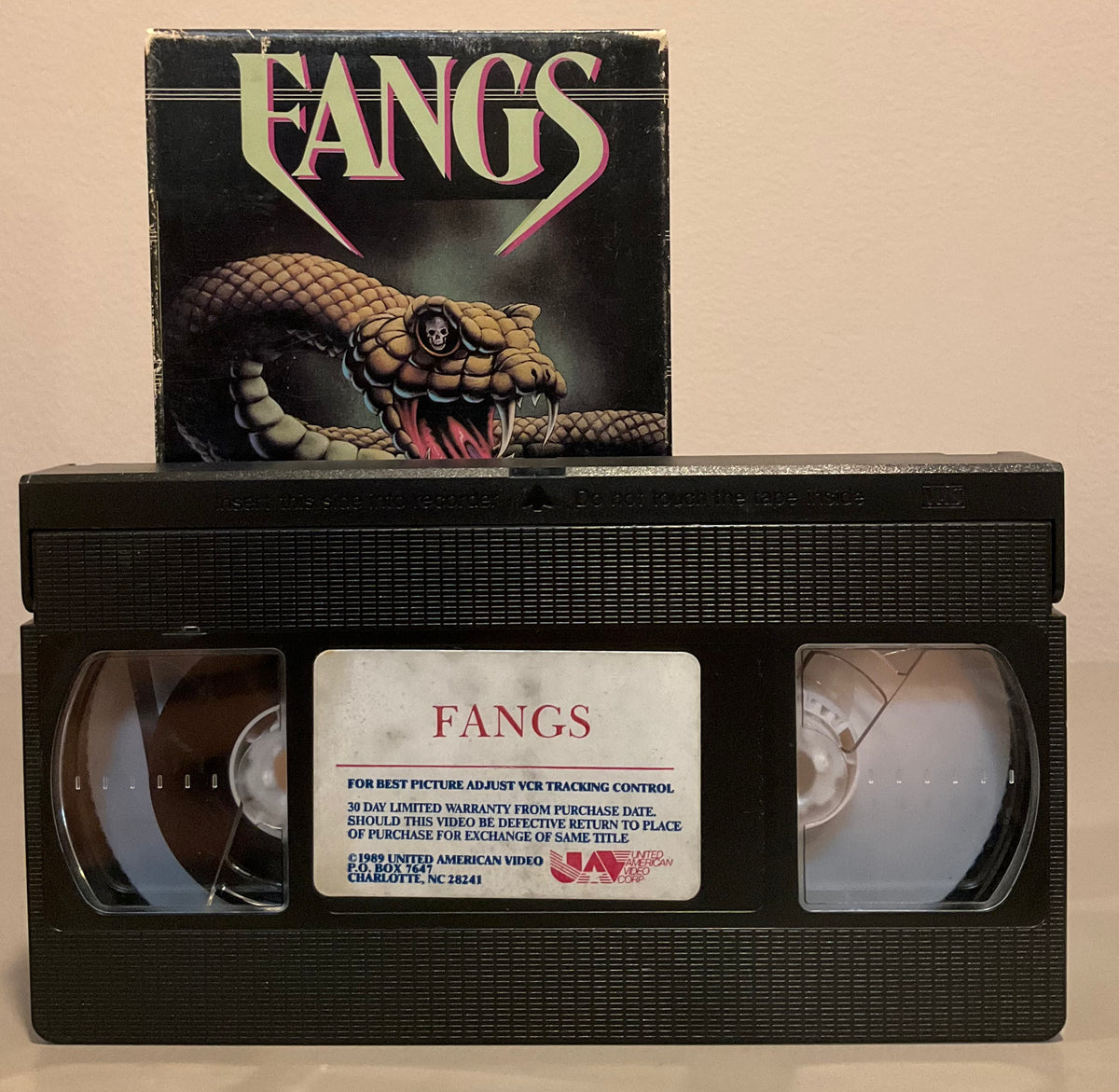 Fangs VHS – Orbit DVD