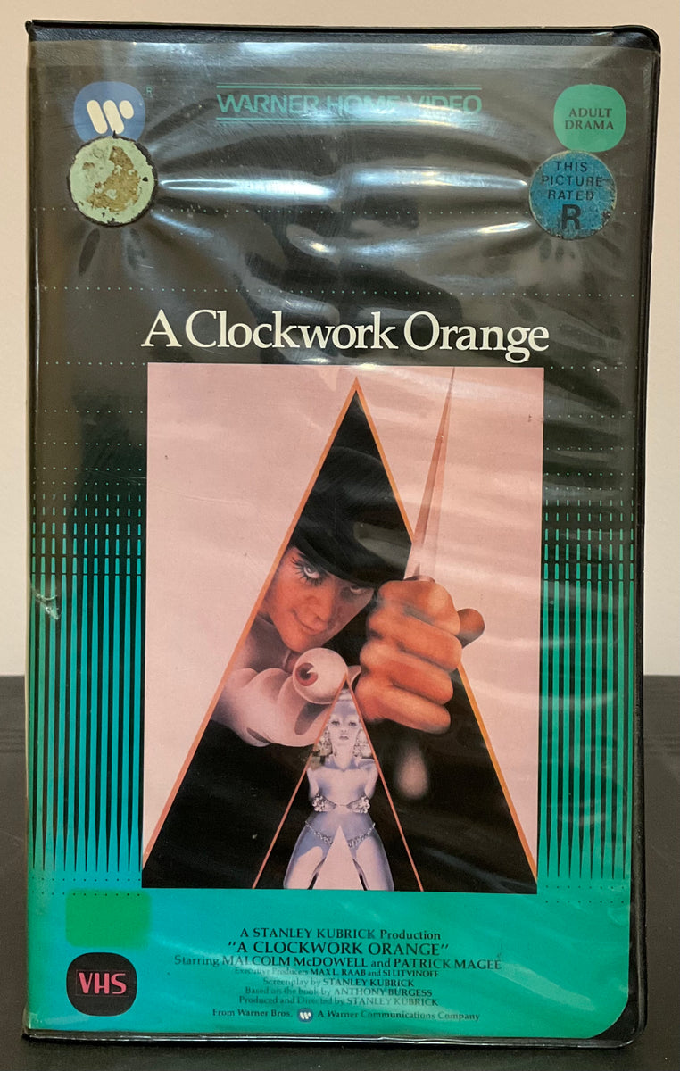 A Clockwork Orange (Clamshell) VHS – Orbit DVD