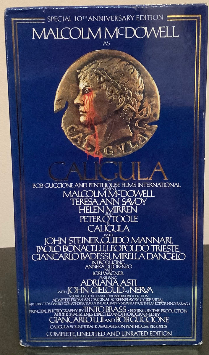 Caligula (10th Anniversary Edition) VHS – Orbit DVD