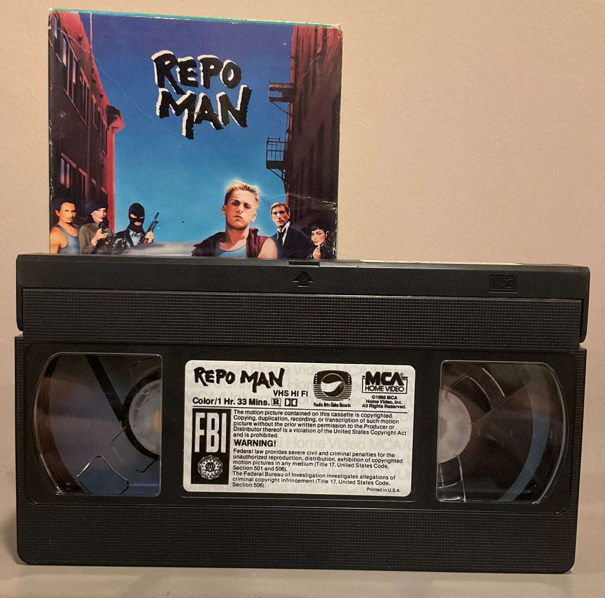 Repo Man VHS – Orbit DVD