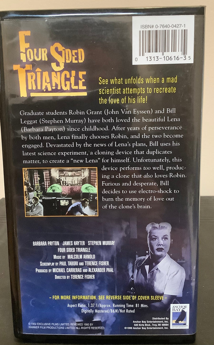 Four Sided Triangle (Anchor Bay-Clamshell) VHS – Orbit DVD