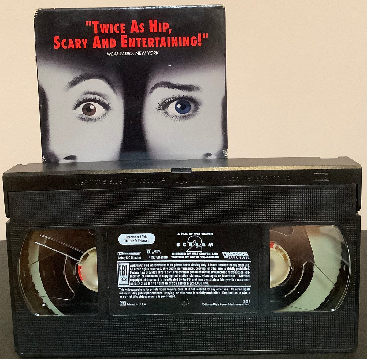 Scream 2 VHS – Orbit DVD