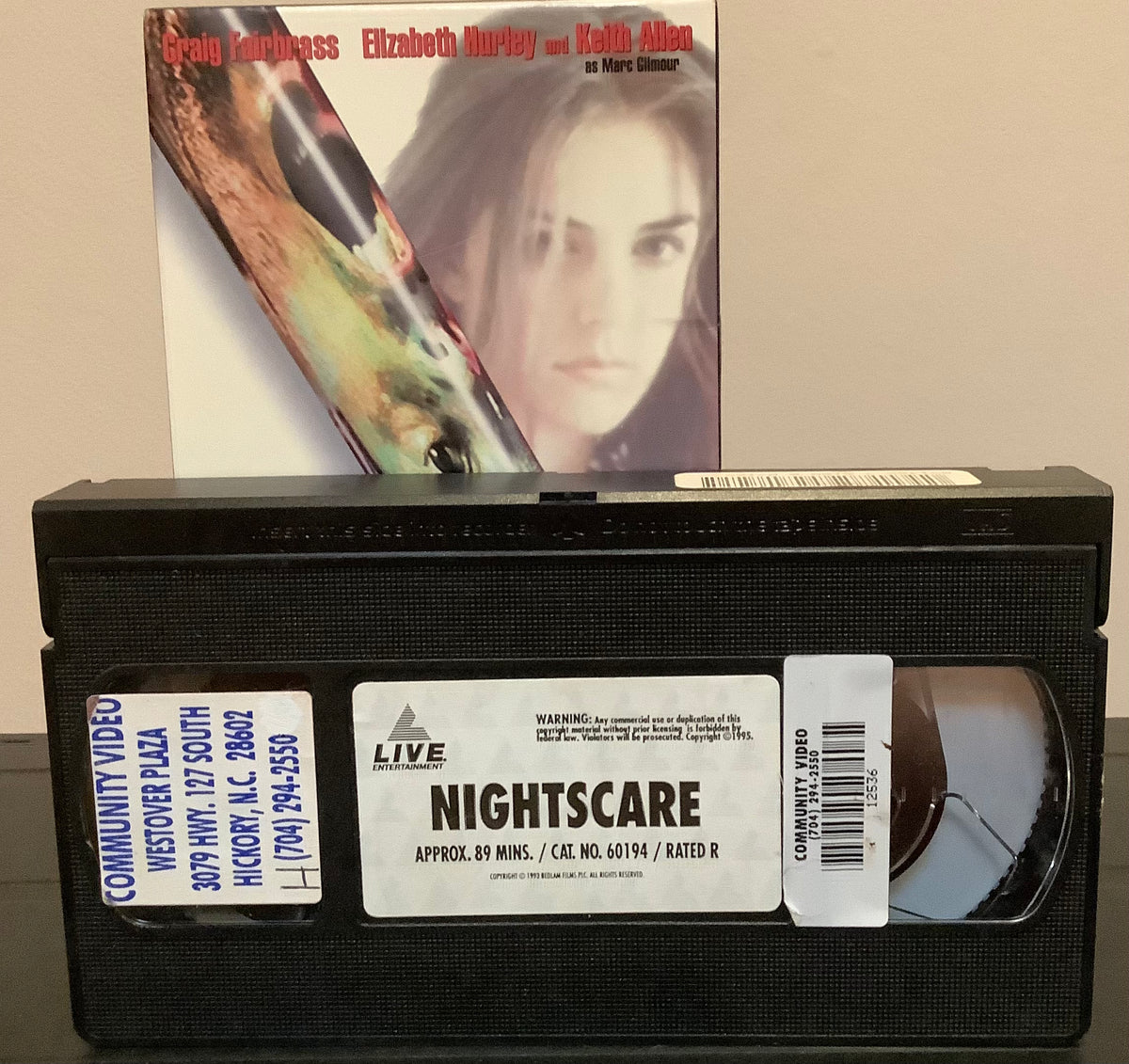 Nightscare ( AKA Beyond Bedlam) VHS – Orbit DVD