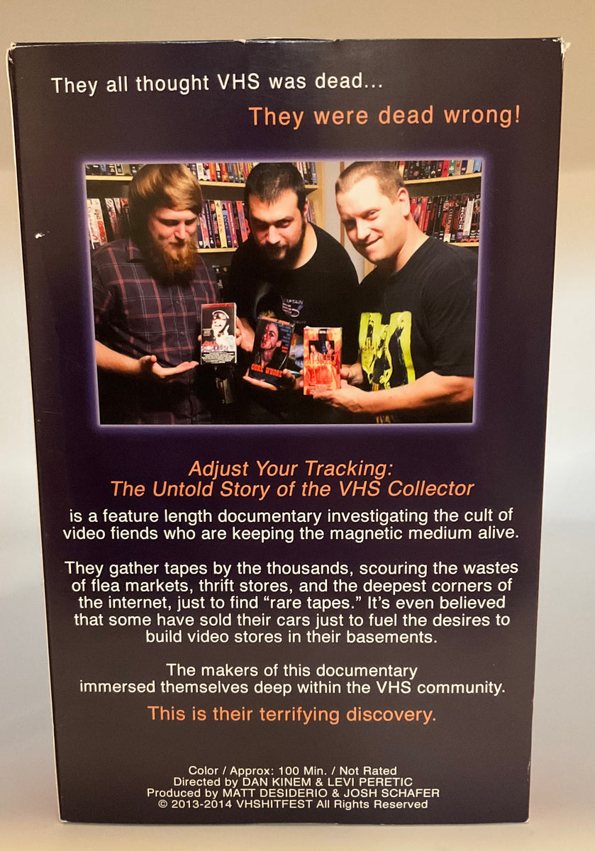 Adjust Your Tracking (Big Box) VHS/ DVD Combo – Orbit DVD