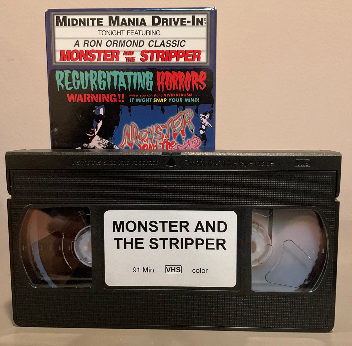 Monster And The Stripper AKA The Exotic Ones VHS – Orbit DVD