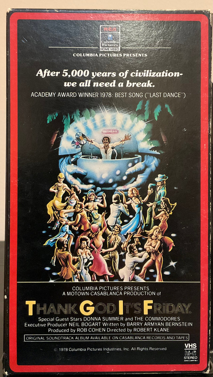 Thank God It's Friday VHS – Orbit DVD