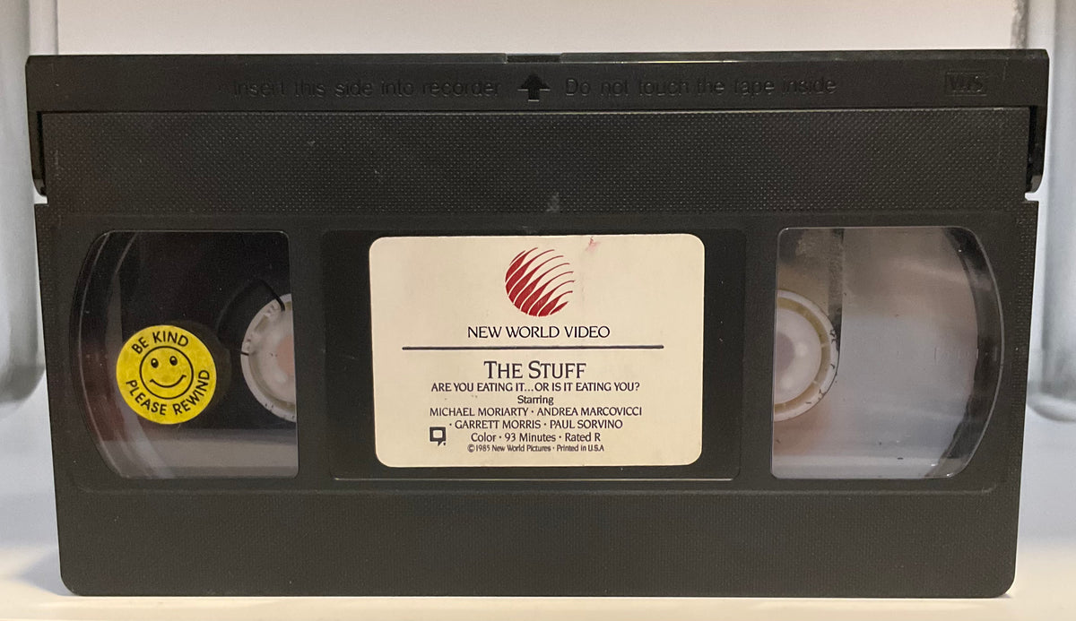 The Stuff VHS – Orbit DVD