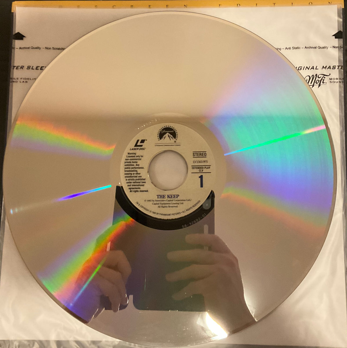 The Keep (Widescreen/Stereo) Laserdisc – Orbit DVD