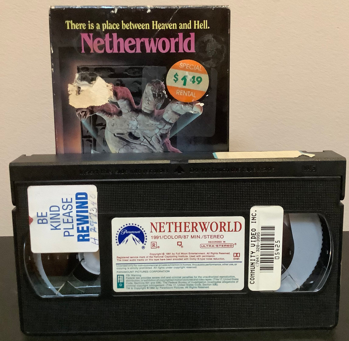Netherworld VHS – Orbit DVD