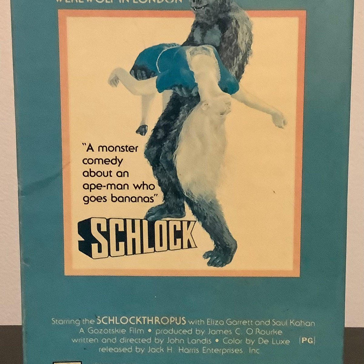 Schlock (Wizard Video) VHS – Orbit DVD