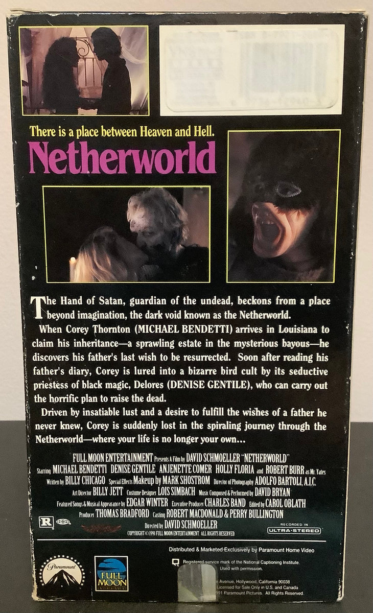 Netherworld VHS – Orbit DVD