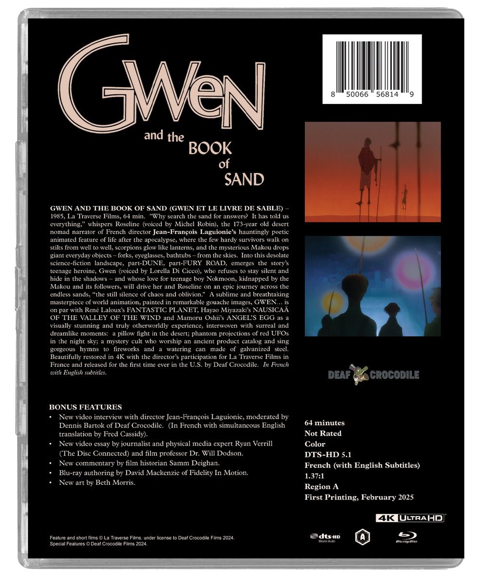 Gwen and the Book of Sand (4K UHD/Blu-Ray, Standard Edition) – Orbit DVD
