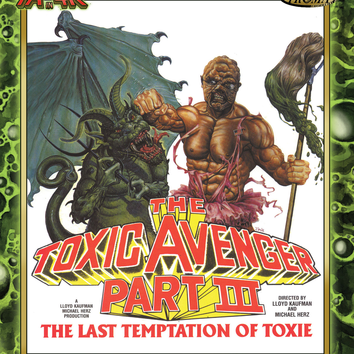 The Toxic Avenger Part III: The Last Temptation of Toxie (4K UHD) – Orbit DVD