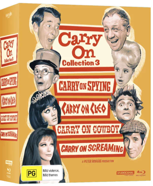 Carry On... Film Collection 3 (Limited Edition, Region Free) – Orbit DVD