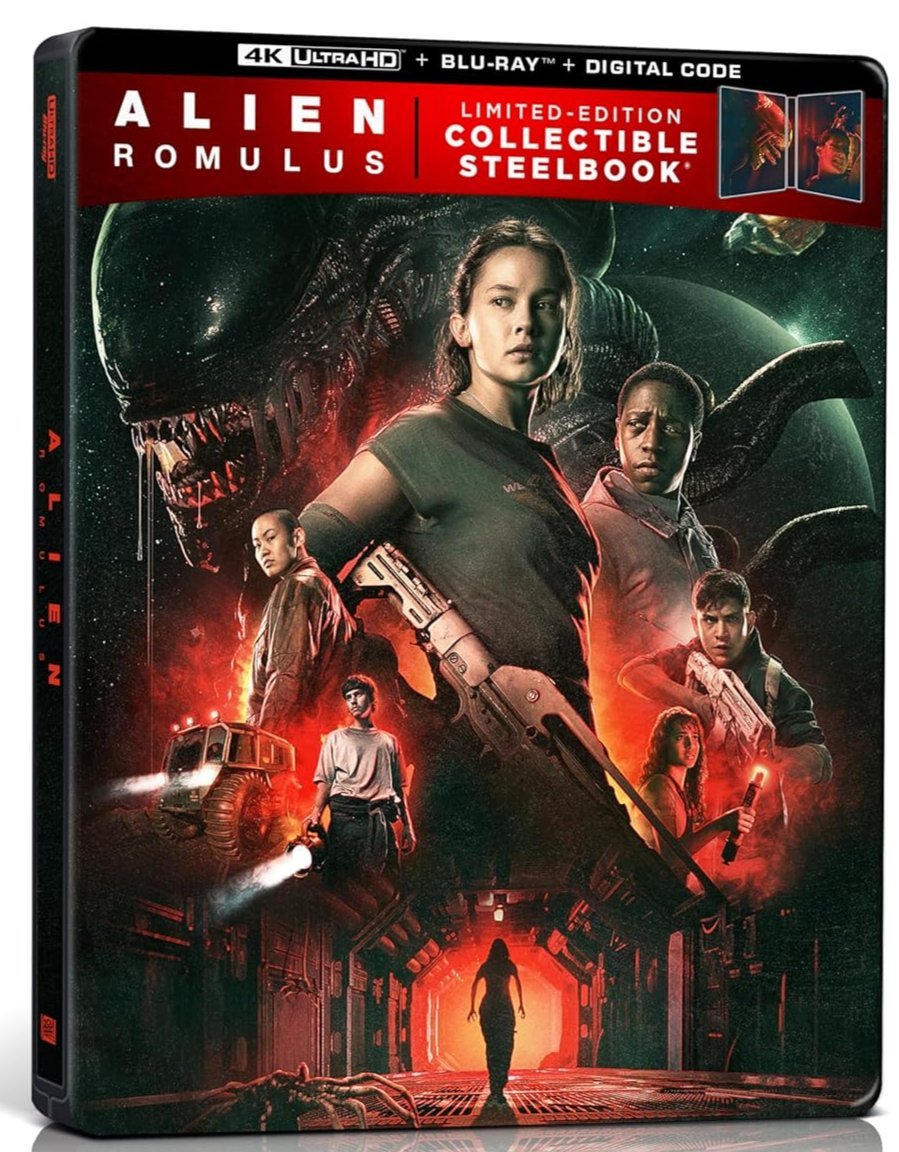 Alien: Romulus (4K UHD, Limited Edition Steelbook) *SEE NOTE – Orbit DVD