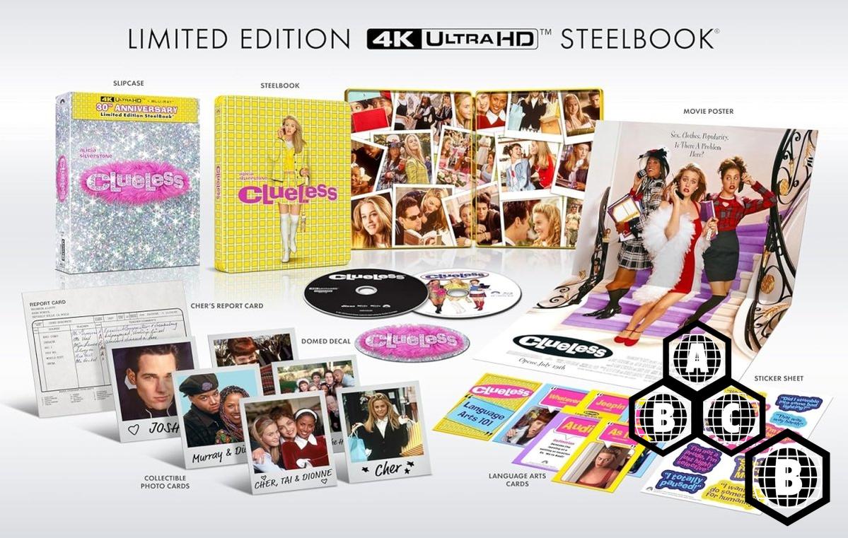 Clueless (4K UHD, UK Limited Collector's Edition Steelbook, Region Free ...