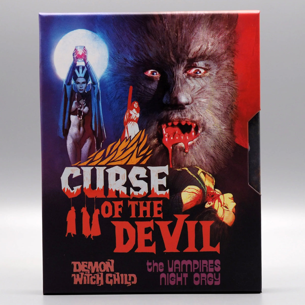 Curse of the Devil / The Vampires Night Orgy / Demon Witch Child w/SLI – Orbit DVD
