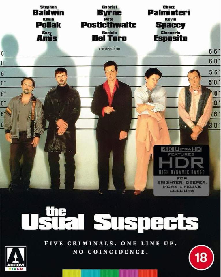 The Usual Suspects (4K UHD, Limited Edition, Region Free) w/SLIP ...