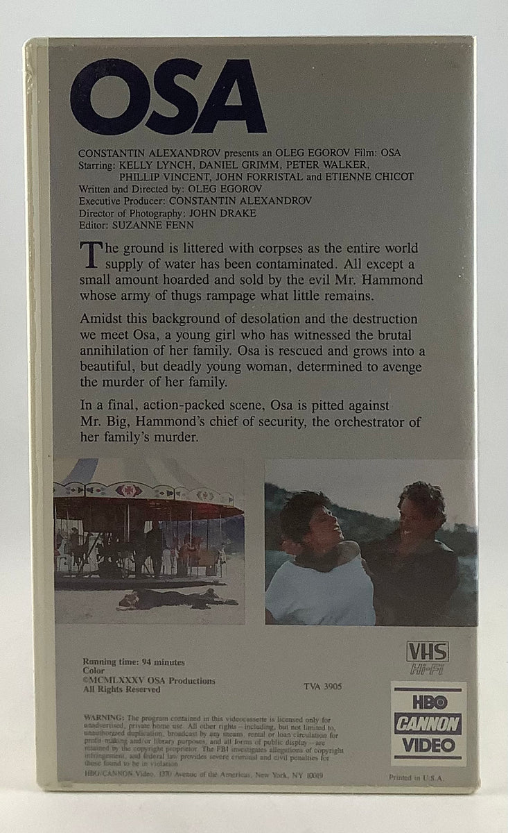 Osa Clamshell VHS – Orbit DVD