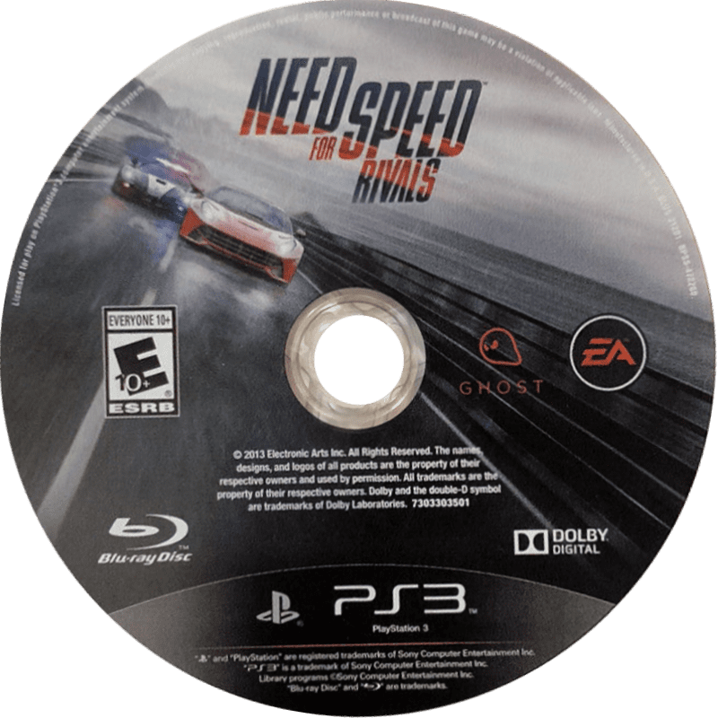 Need for Speed Rivals Playstation 3 LOOSE – Orbit DVD