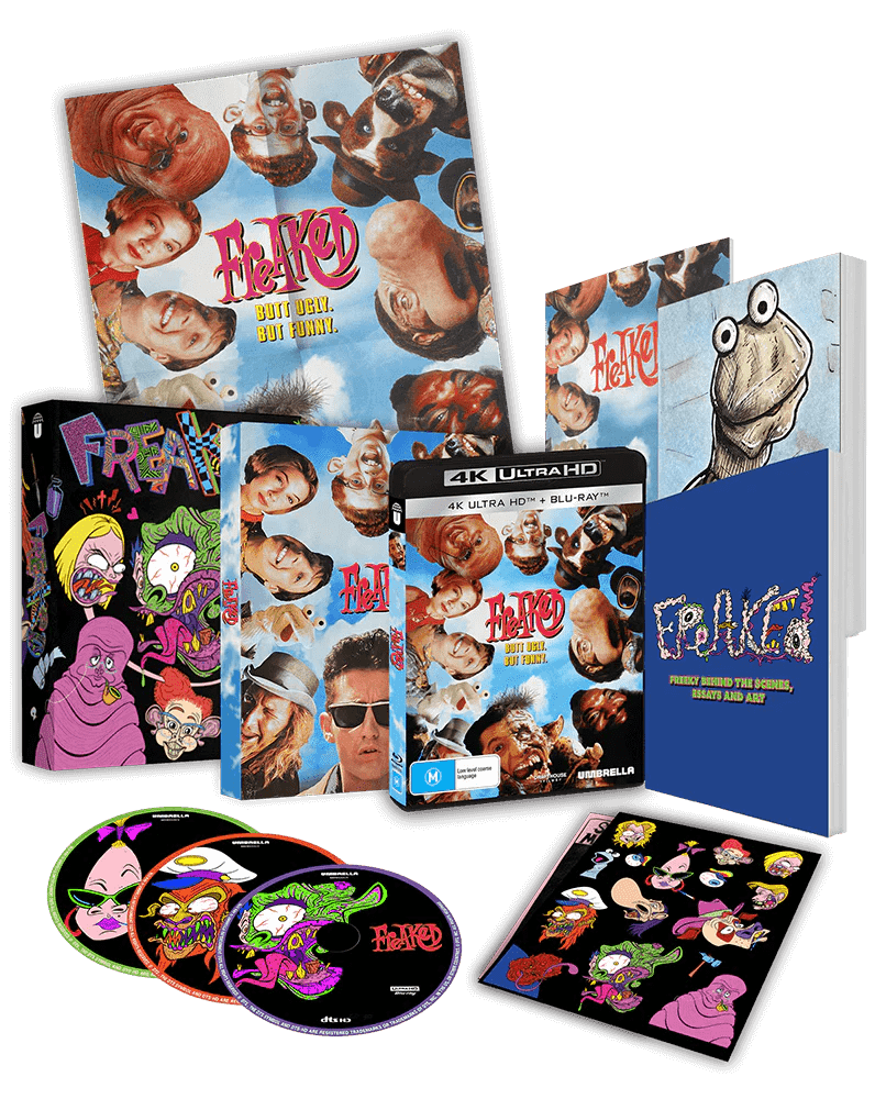 Freaked (4K UHD, Umbrella Collector's Edition, Region Free) – Orbit DVD