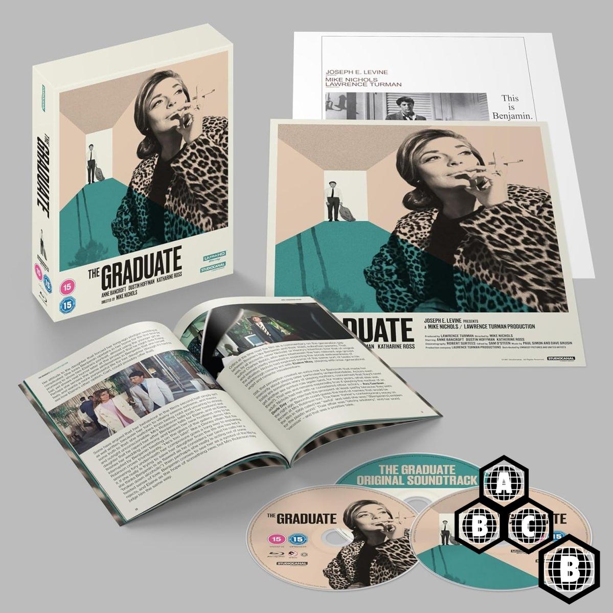 The Graduate (4K UHD, Limited Collector's Edition, Region Free/B ...