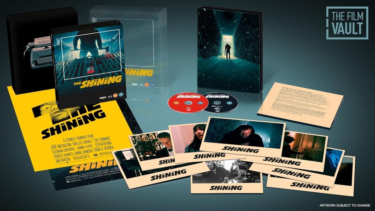 The Shining (UK 4K UHD, Film Vault Limited Special Edition Steelbook ...
