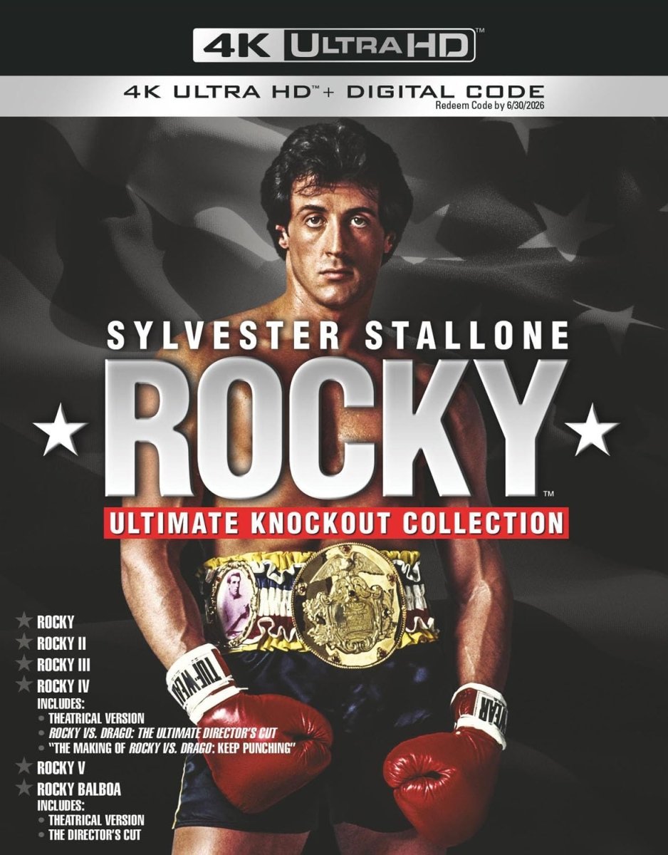 Rocky: Ultimate Knockout Collection (4K UHD) – Orbit DVD