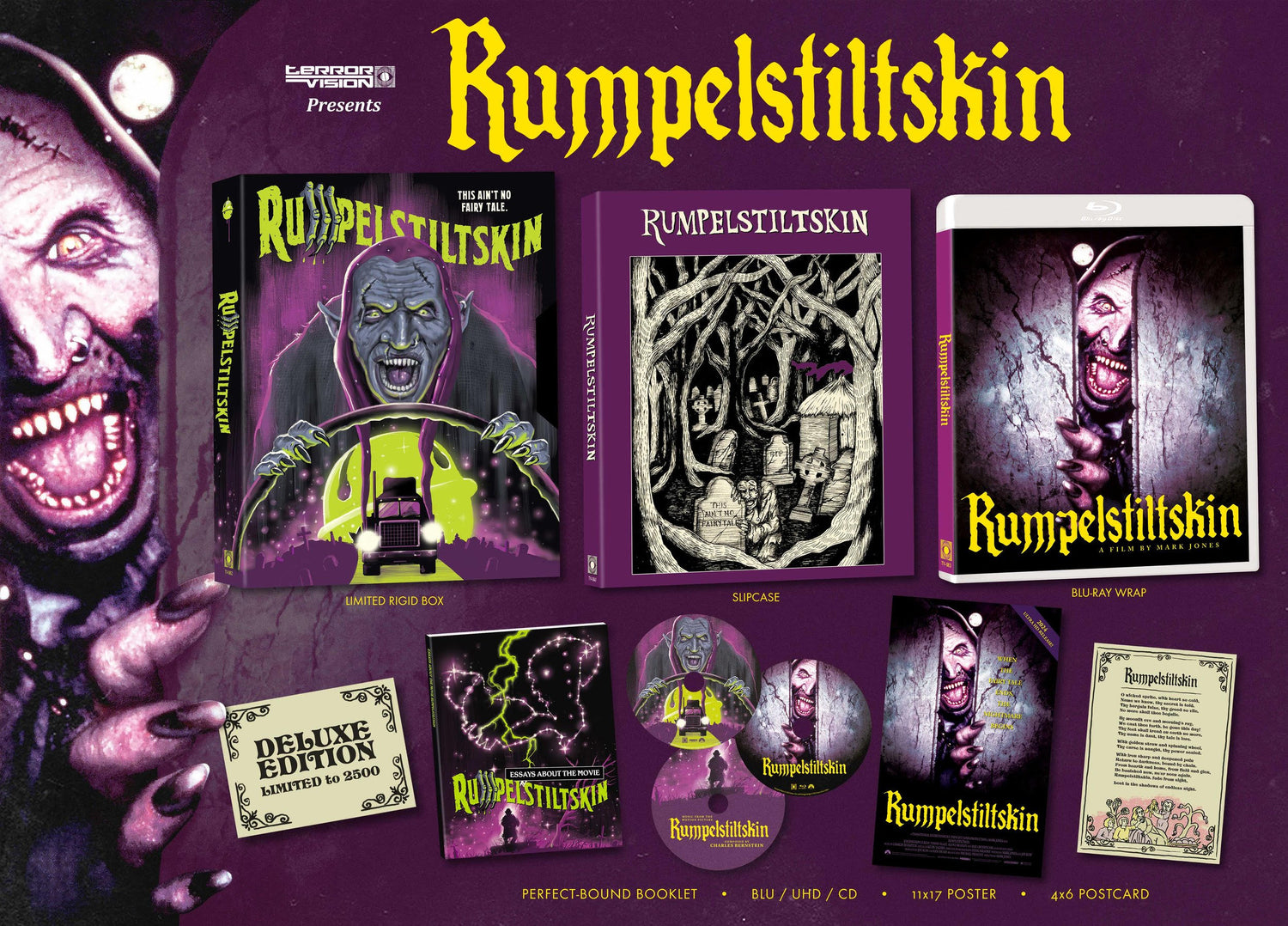 Rumpelstiltskin (4K UHD/Blu-Ray, Limited Deluxe Edition) – Orbit DVD