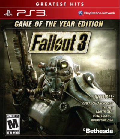 Fallout 3 [Game of the Year] (Greatest Hits) Playstation 3 NEW – Orbit DVD
