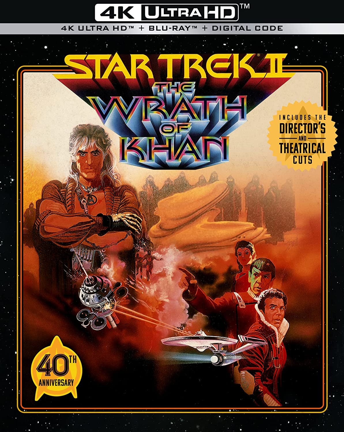 Star Trek II: The Wrath of Khan (4K UHD) – Orbit DVD